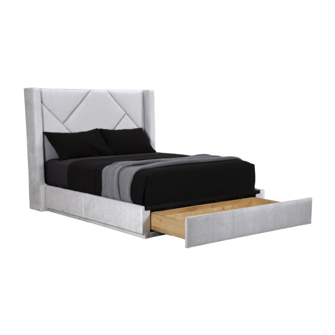 Jaymar Platform Bed With Marianne Headboard - Matelas Bonheur