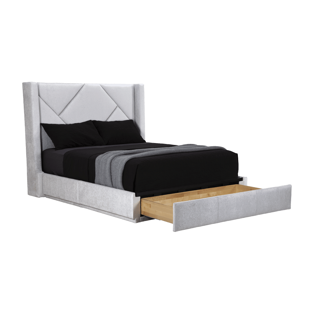 Jaymar Platform Bed With Marianne Headboard - Matelas Bonheur