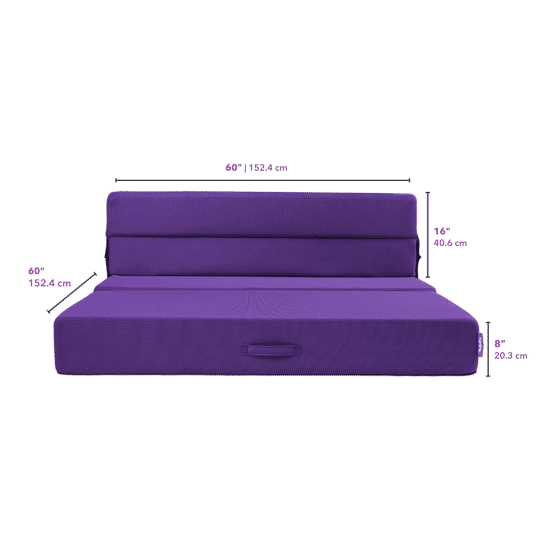 Polysleep X Matelas Bonheur - Sofa-lit Polycouch