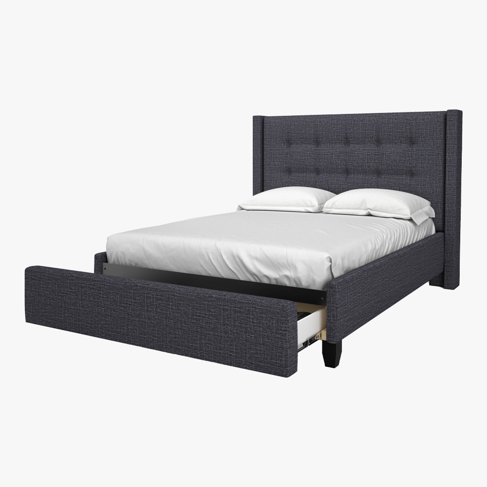 Beaudoin Floriann Platform Bed - Matelas Bonheur